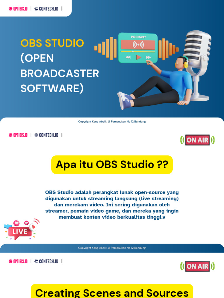 Materi 5 Obs Studio | PDF