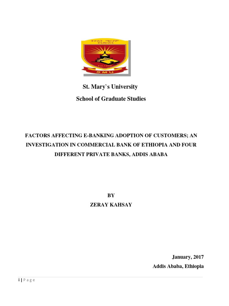 Final Thesis JAN | PDF | Banks | Online Banking