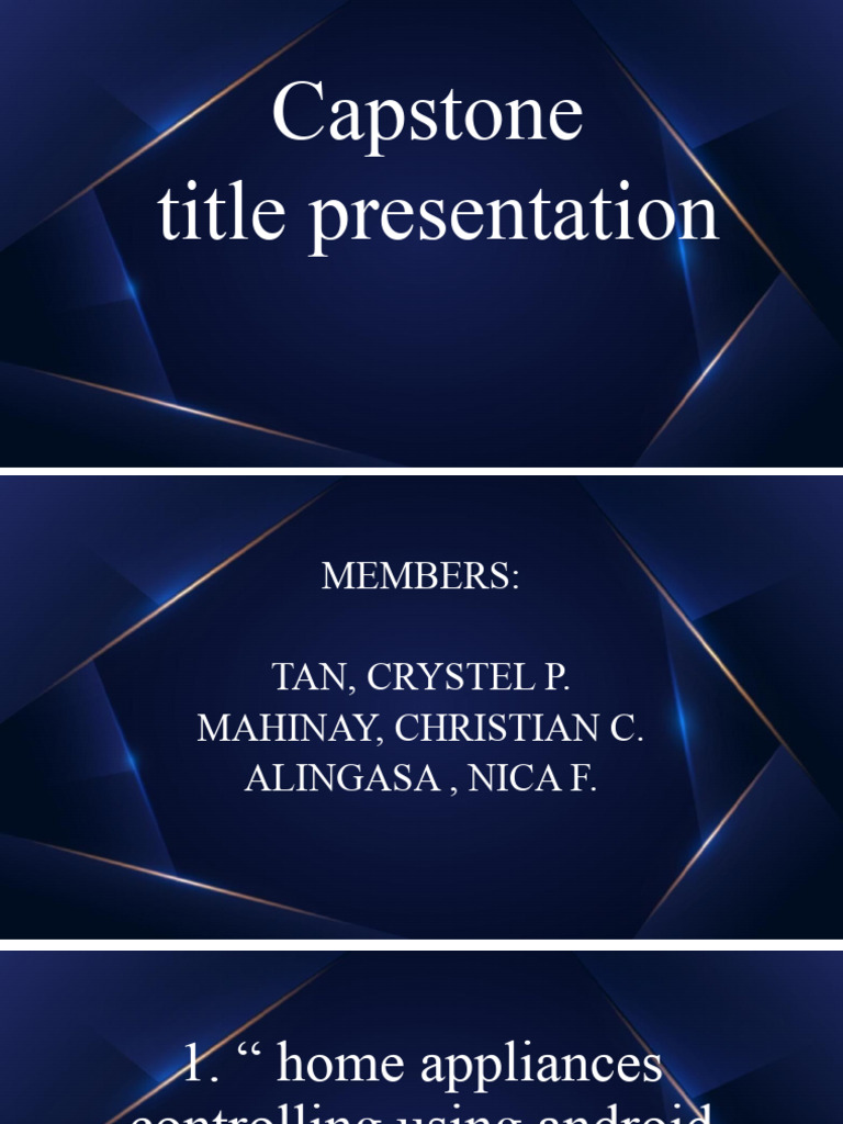 Title Presentation Capstone | PDF | Android (Operating System) | Customer Relationship Management