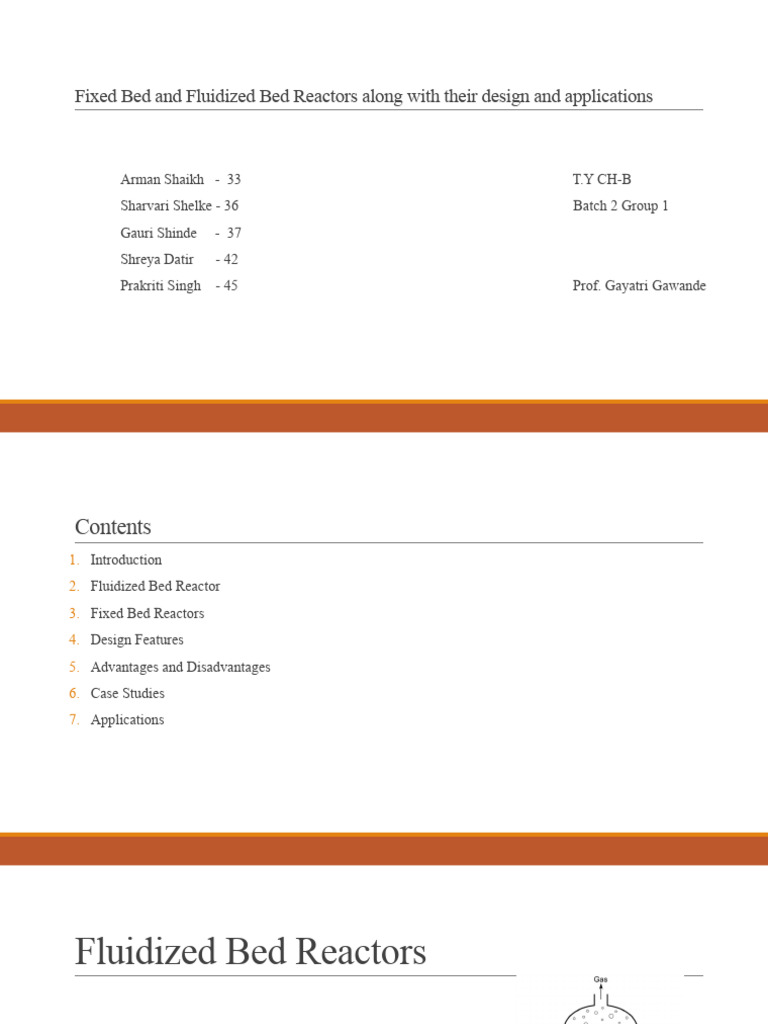 Cre Seminar Ppt 2 | PDF | Chemical Reactor | Catalysis