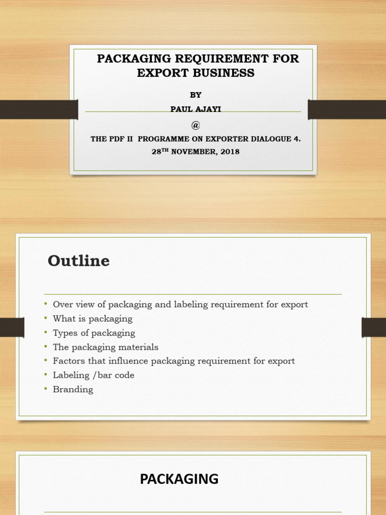 Packaging | PDF | Packaging And Labeling | Barcode