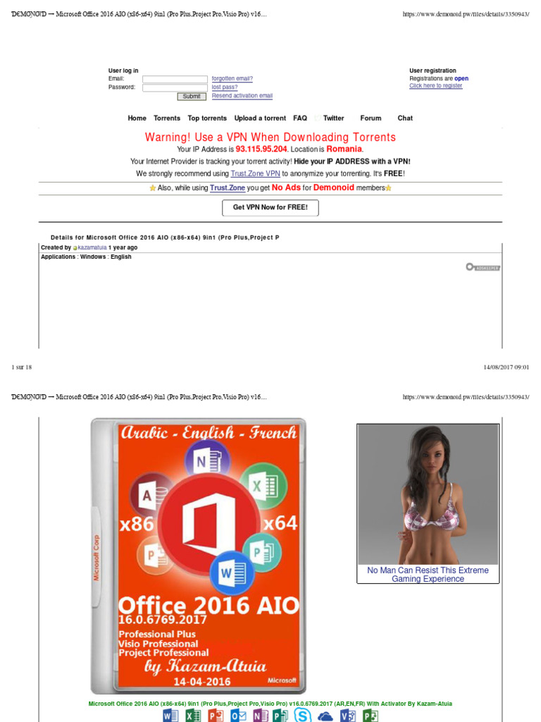 ƊЄMƠƝƠƖƊ → Microsoft Office 2016 AIO (x86-x64) 9in1 (Pro Plus,Project Pro,Visio Pro) v16.0.6769 ...