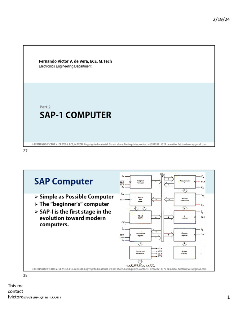 MMSD - Part 2 - SAP Computer | PDF | Assembly Language | Computer ...
