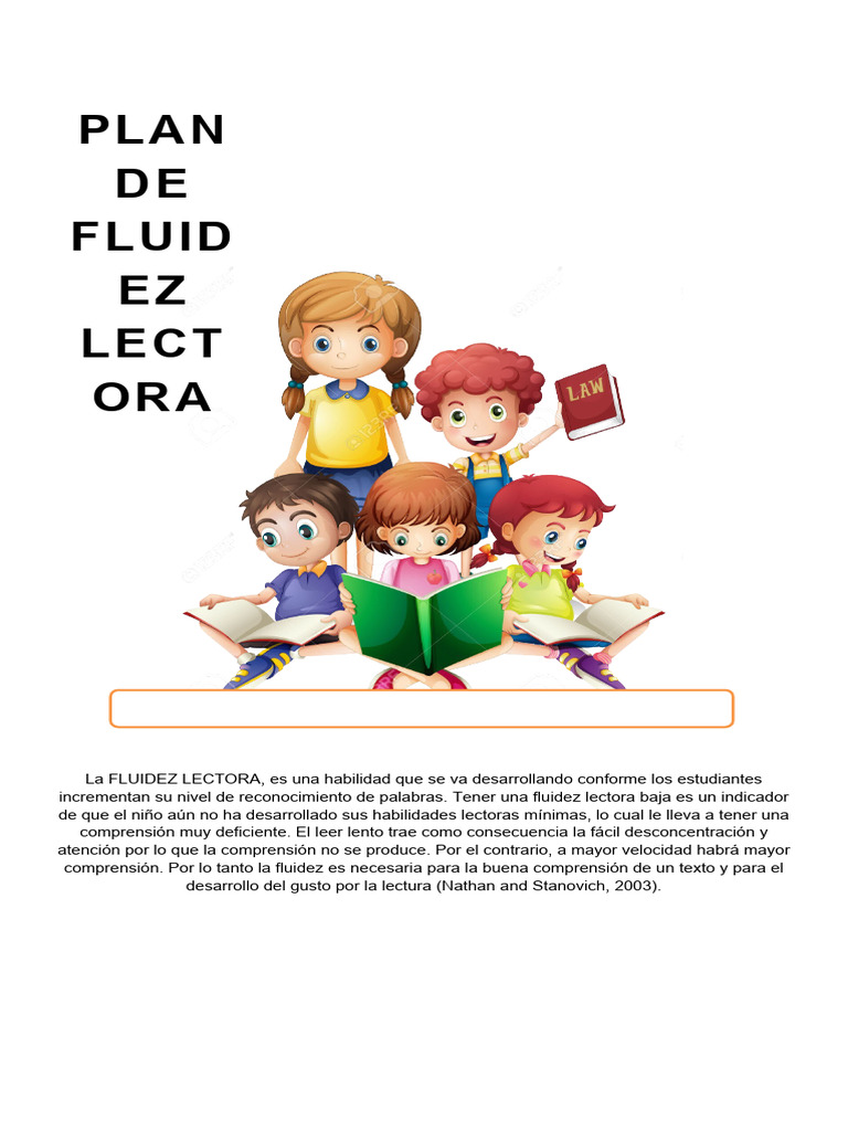 Programa de Fluidez Lectora | PDF | Hogar y jardín | Arte