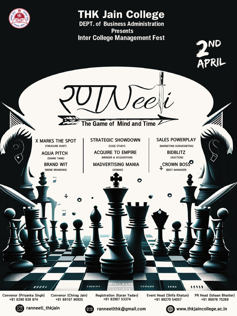 Ranneeti Event Poster | PDF