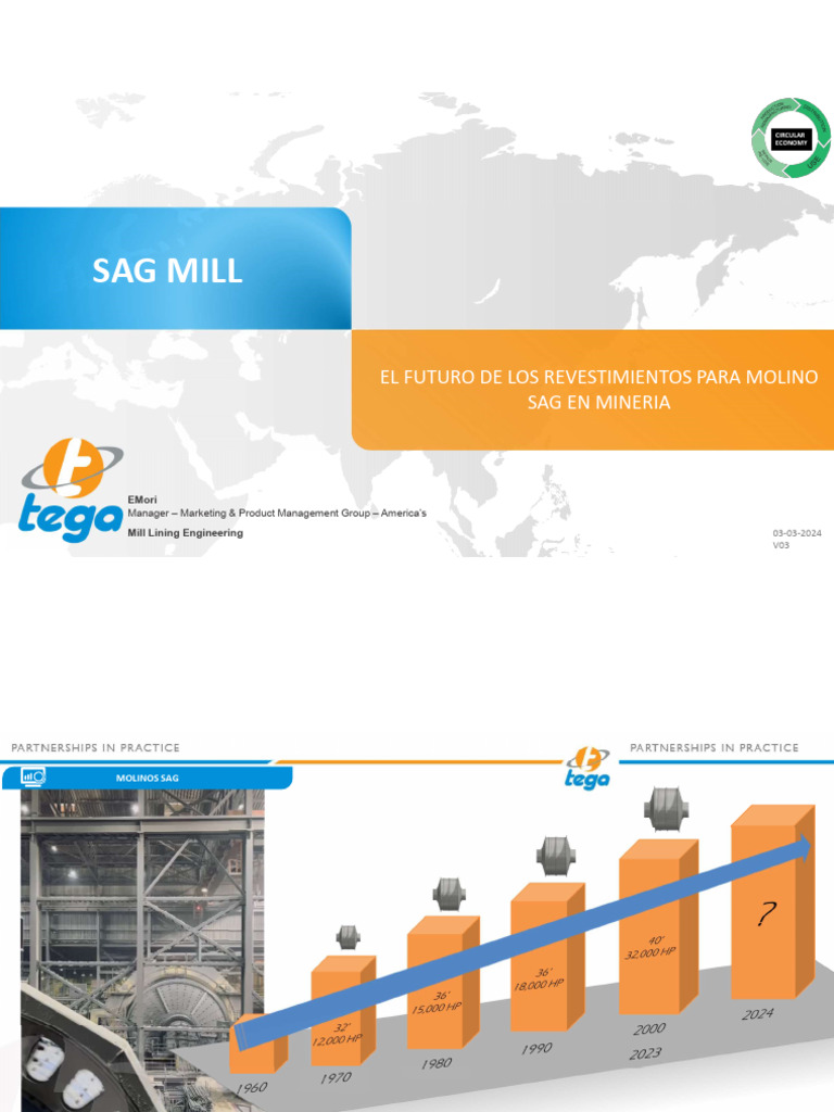 06B - EL FUTURO DE LOS REVESTIMIENTOS PARA MOLINOS SAG EN LA MINERÍA - Ernesto Mori - Tega ...