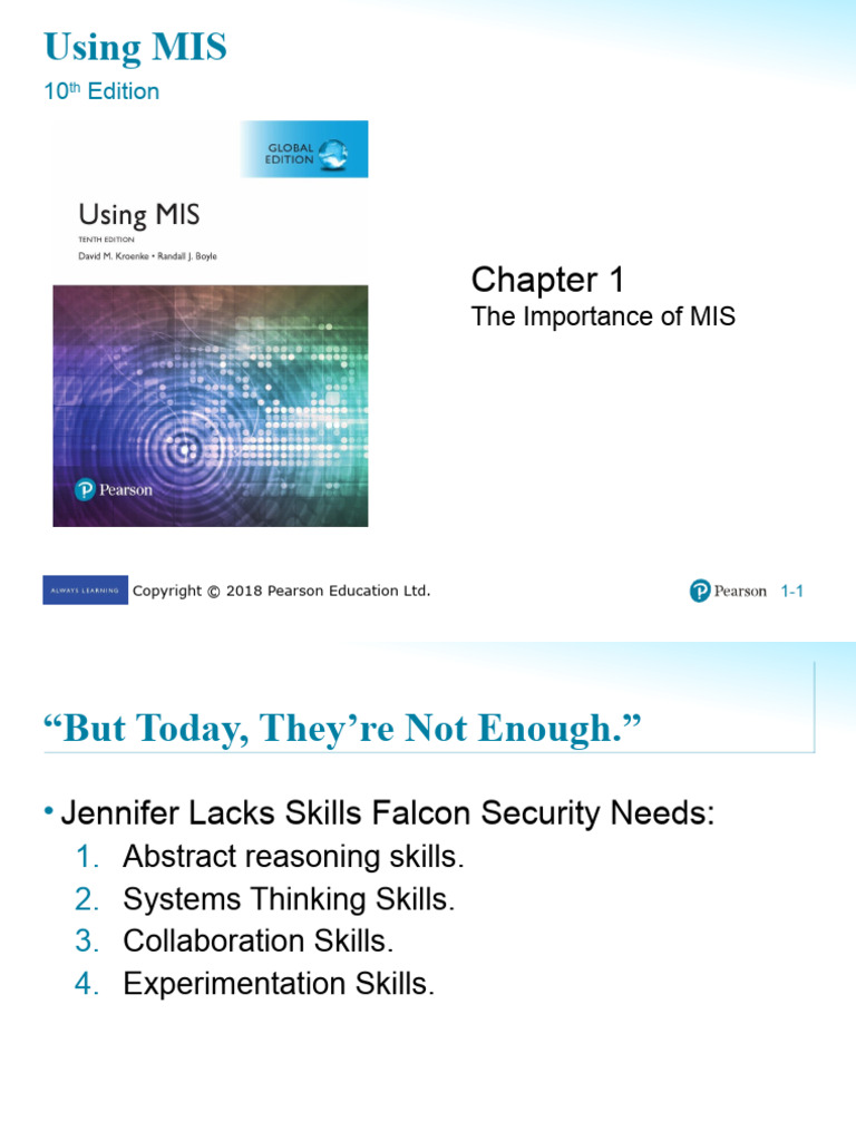 Kroenke Umis10e Inppt 01 | PDF | Management Information System | System