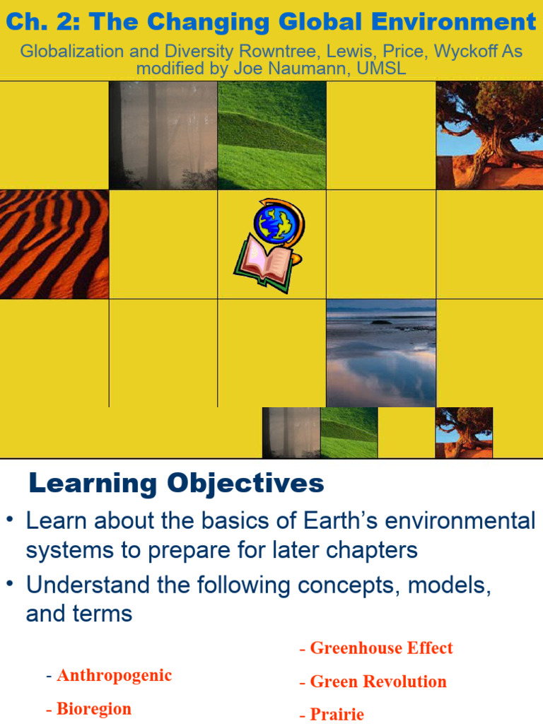 Ch02 Changing Global Environment For CD New | PDF | Precipitation ...