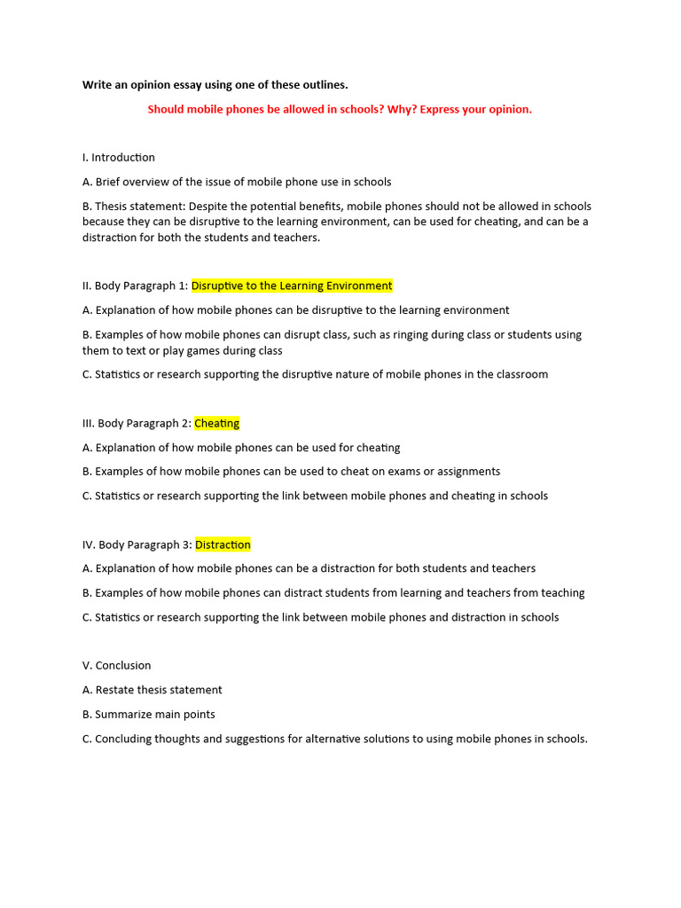 EmSAT Writing - Opinion Essay | Download Free PDF | Internet | Teachers