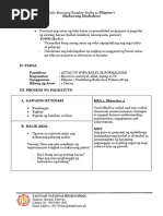 MATATAG-Daily Lesson Log-Template (Filipino Version) | PDF