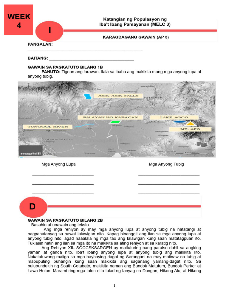 WEEK 4 ACTIVITY SHEETS AP3 Edited | PDF