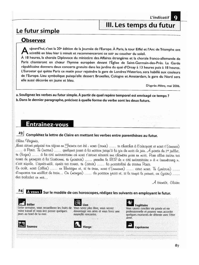 Le Futur | PDF