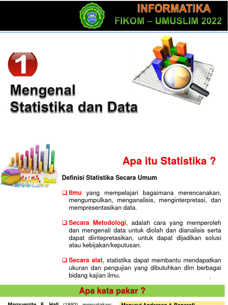 Mengenal Statistik | PDF