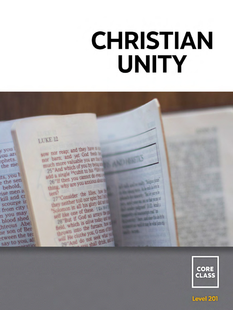 Christian-Unity-triage | PDF | God The Father | Jesus