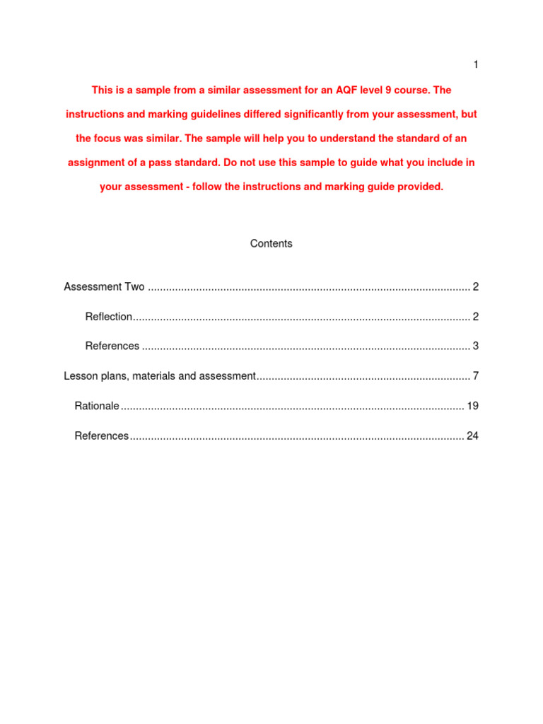 Lesson Planning Sample - Pass-1 | PDF | Reading Comprehension | English ...