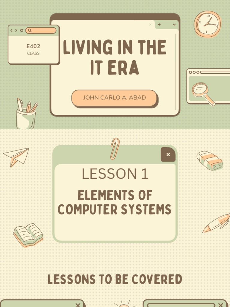 Elements of Computer Systems | PDF | Computer Data Storage | Software