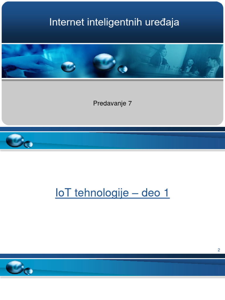 Iot Predavanja 7 | PDF