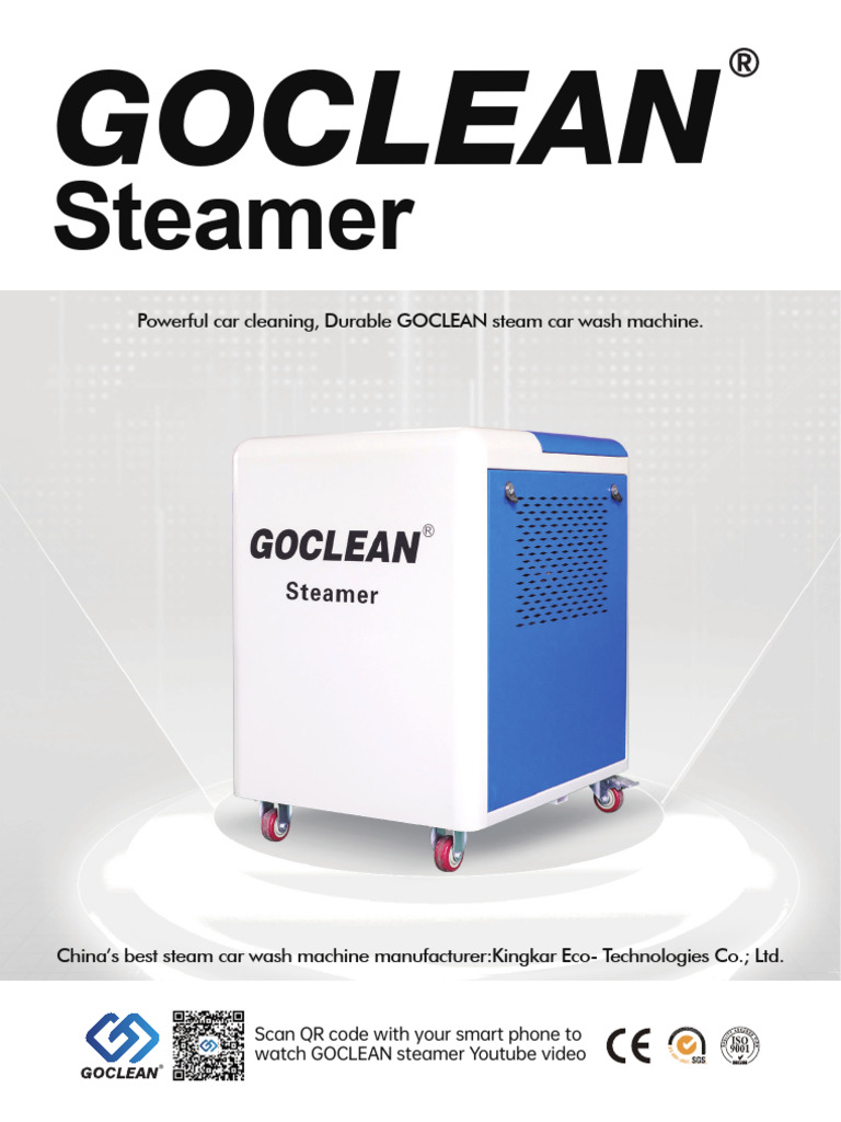 GOCLEAN Brochure-3.0 | Download Free PDF | Car | Steam