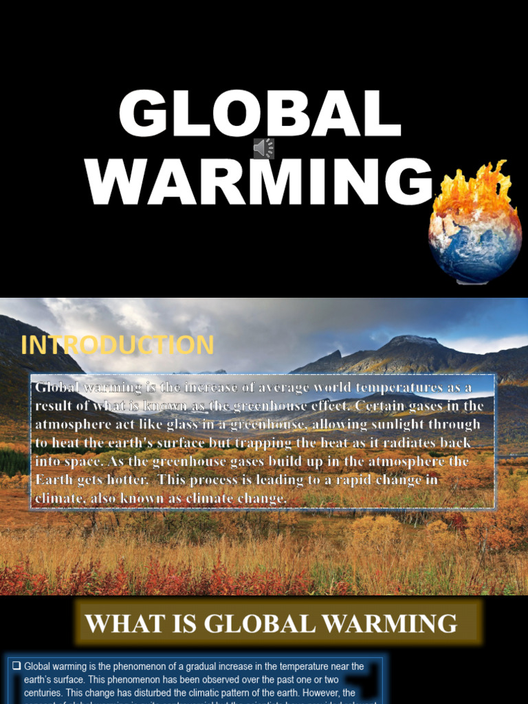 Global Warming | PDF | Climate Change | Greenhouse Effect
