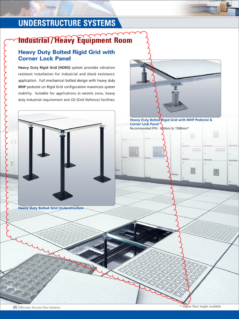 750mm Raised Floor. | PDF
