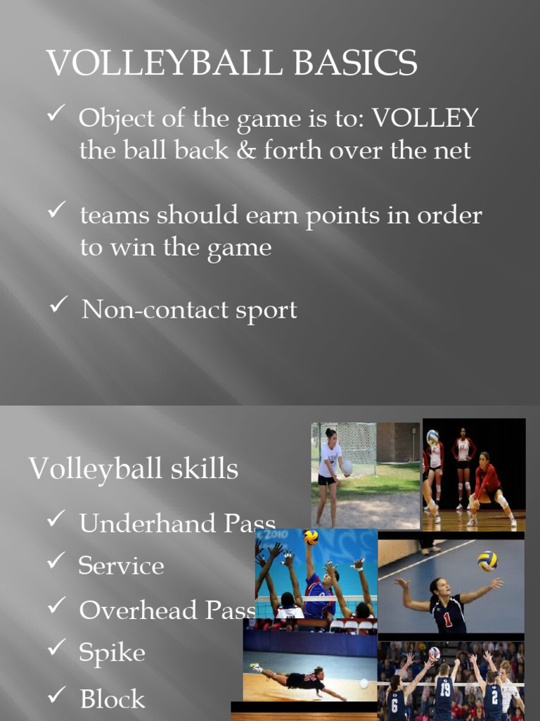 Volleyball Basics: Rules and History | PDF | Volleyball | Games Of ...