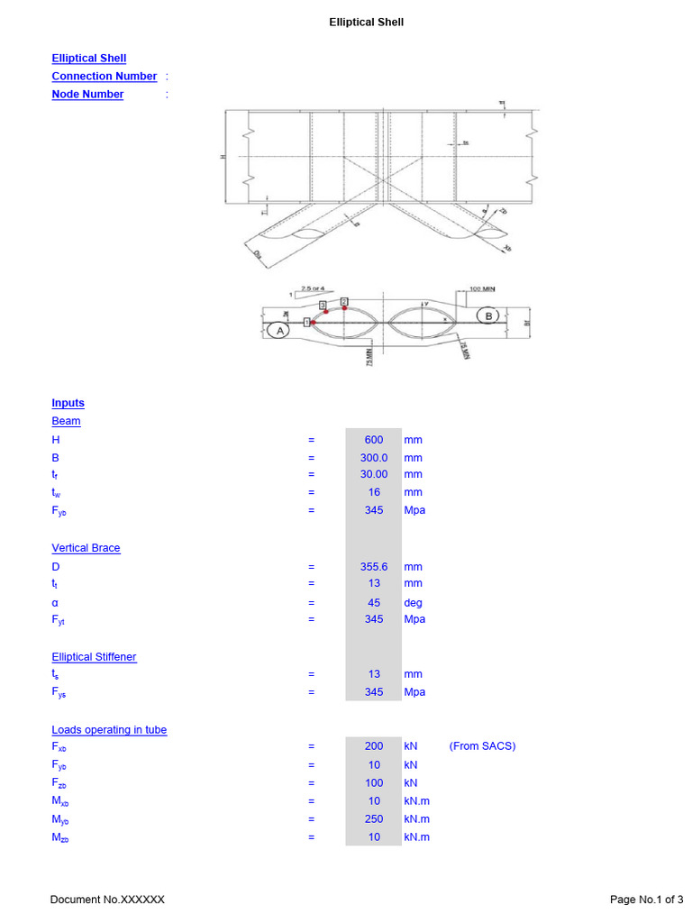 Elliptical Shell | PDF | Materials Science | Physical Sciences