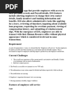 What Is ESS and MSS?: Explain Briefly The Process/functionality and The ...