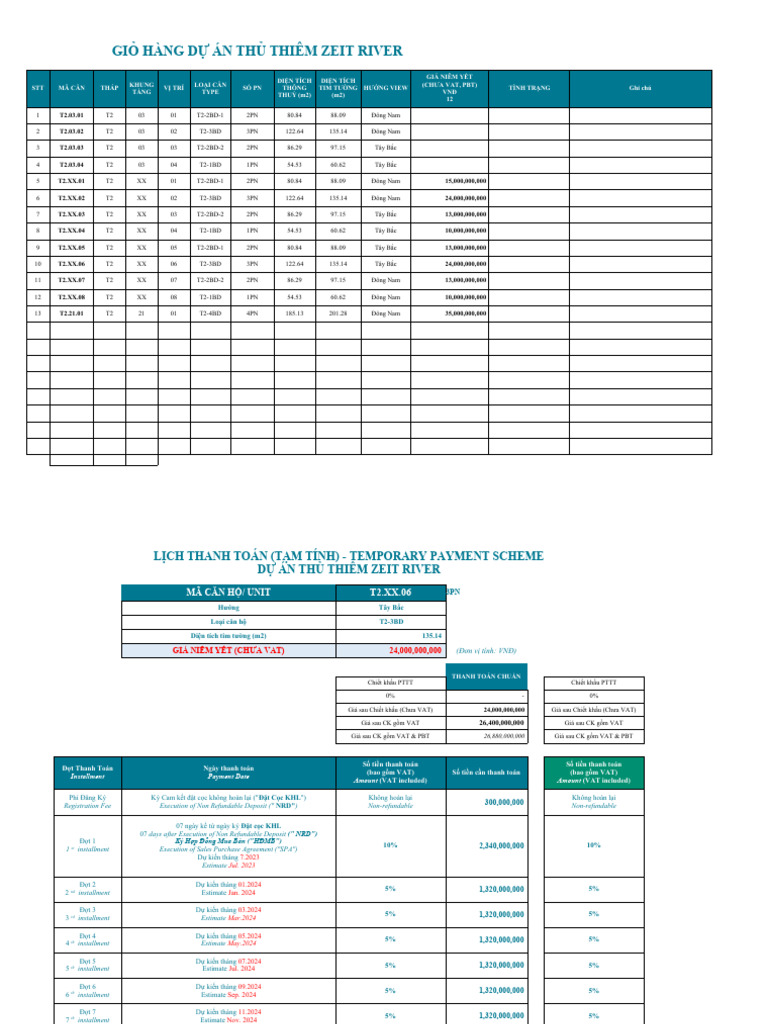 THU THIEM ZEIT RIVER - Phase 2 | PDF
