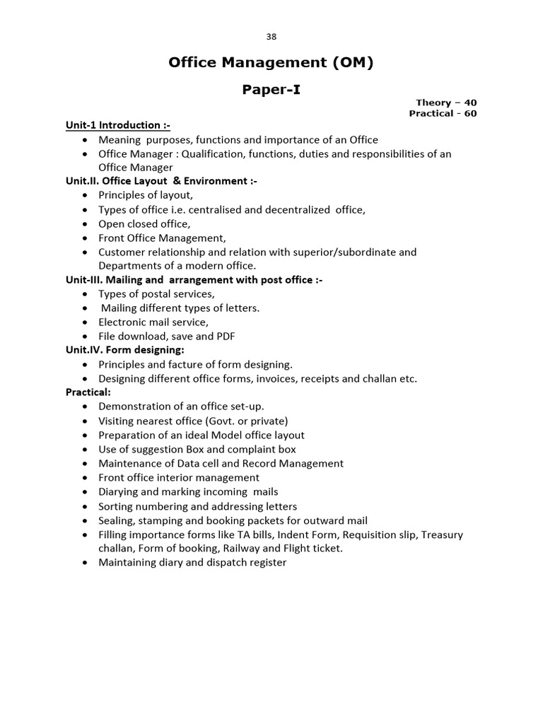 Office Management | PDF | Cheque | Banks