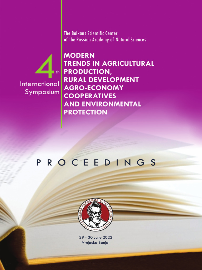 Proceedings VB 2022 | PDF | Ecosystem | Soil