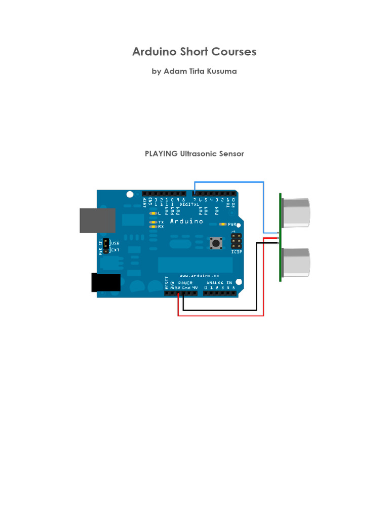 Panduan Sensor Ultrasonik Arduino | PDF