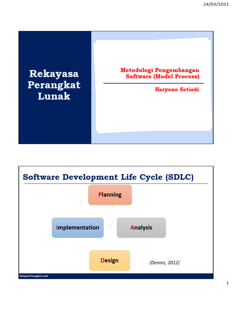 Pertemuan 5 - Metodologi Pengembangan Software | PDF
