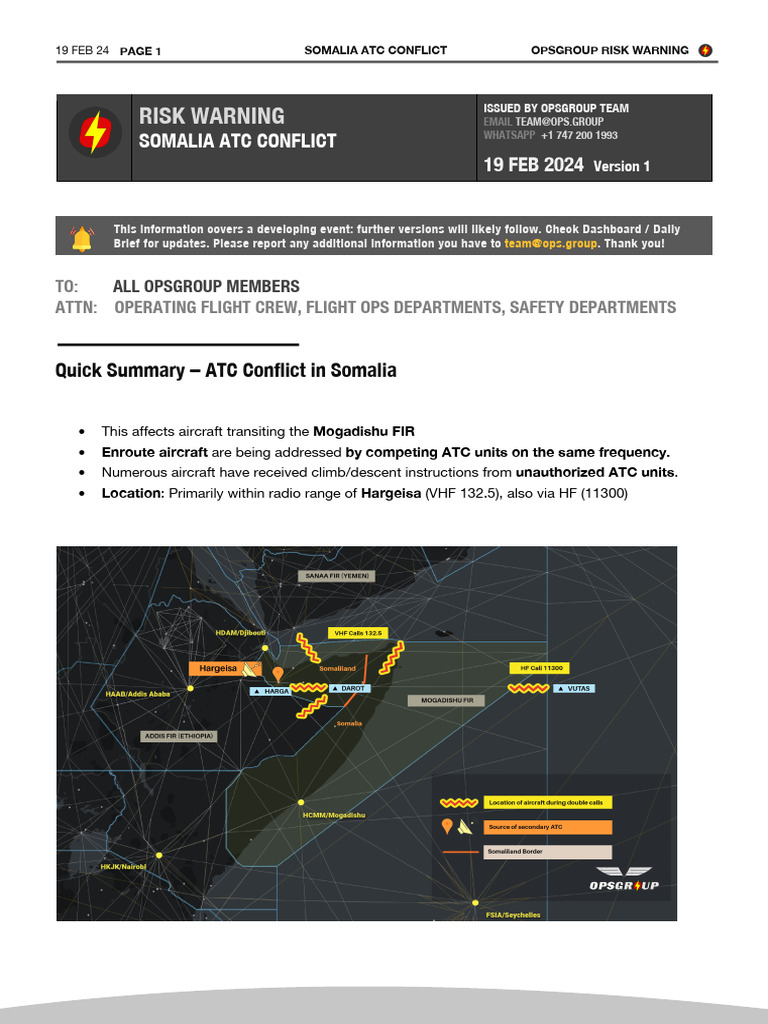 Somalia | PDF | Air Traffic Control | Somalia