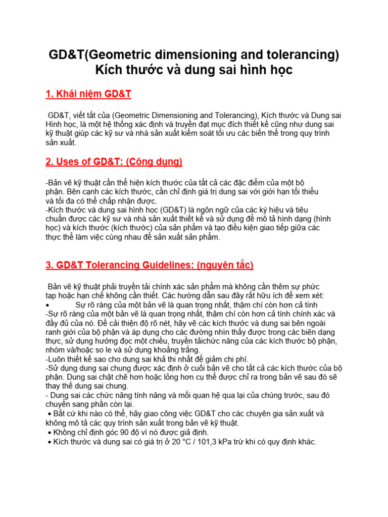 GD&T | PDF