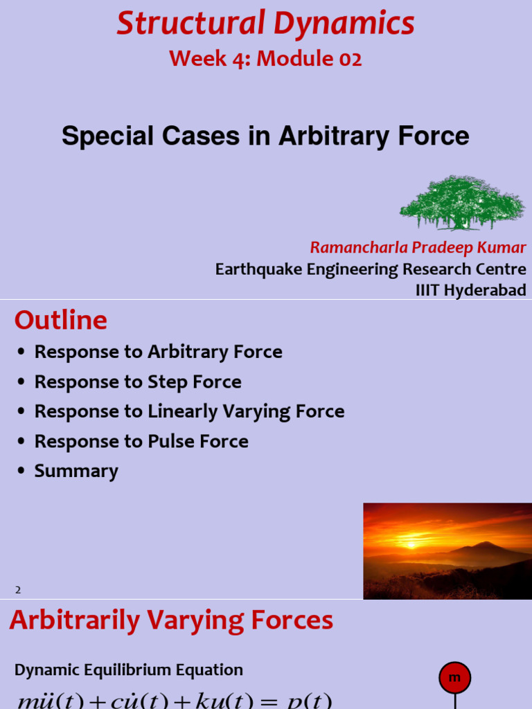 Week04Module02 SpecialCases | PDF | Damping | Physics