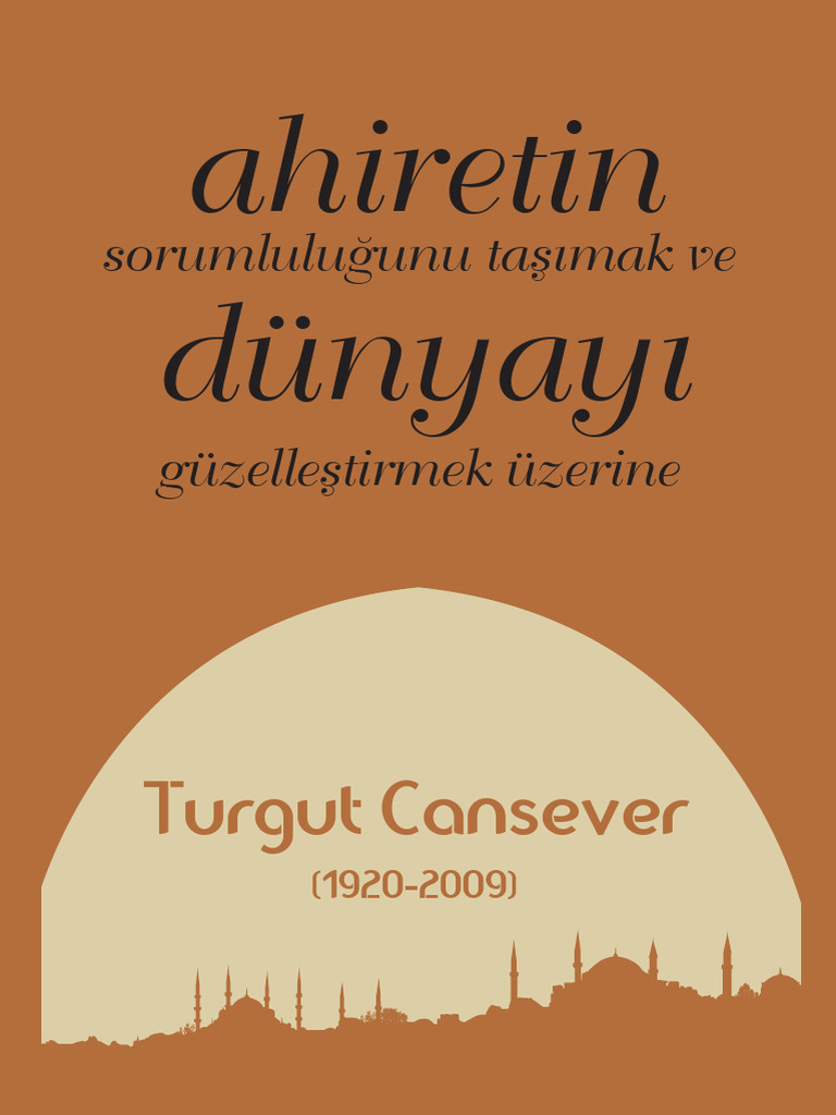 01 Turgut Cansever-2012-Kitapcik | PDF