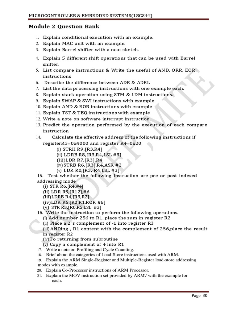 Notes - MCES - Module - 2 Charpter 1 Notes - Removed | PDF | Teaching ...