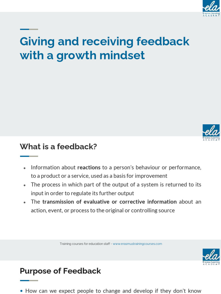 5 - Communication and Feedback | Download Free PDF | Thought | Feedback