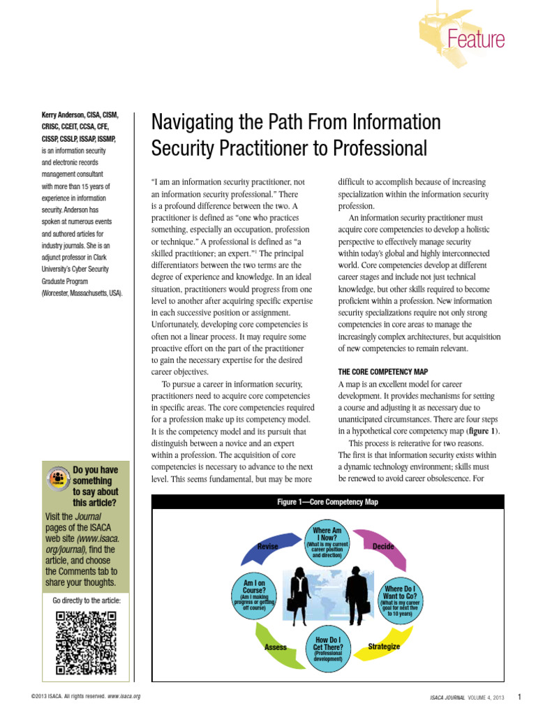 Path to Information Security Expertise | PDF | Risk Management ...