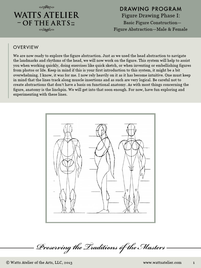 Figure Abstraction Male, Female Workbook | Download Free PDF | Figure ...