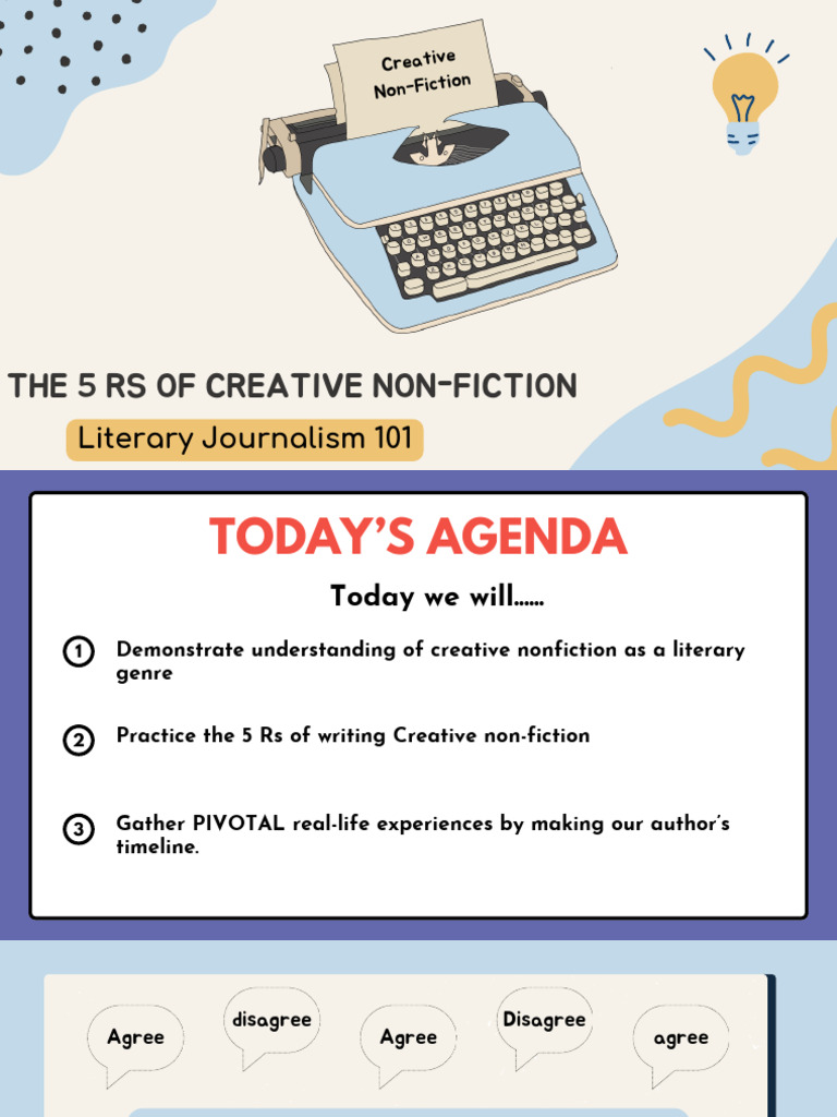 2324 CNF 5 Rs of Creative Non-fiction | PDF | Creative Nonfiction | Non Fiction