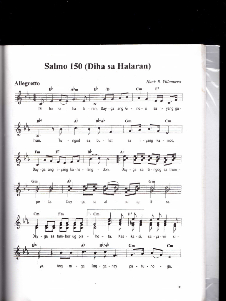 Diha Sa Halaran Salmo 150 | PDF