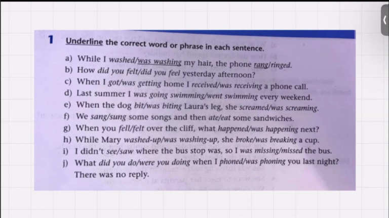 English Exercise | PDF