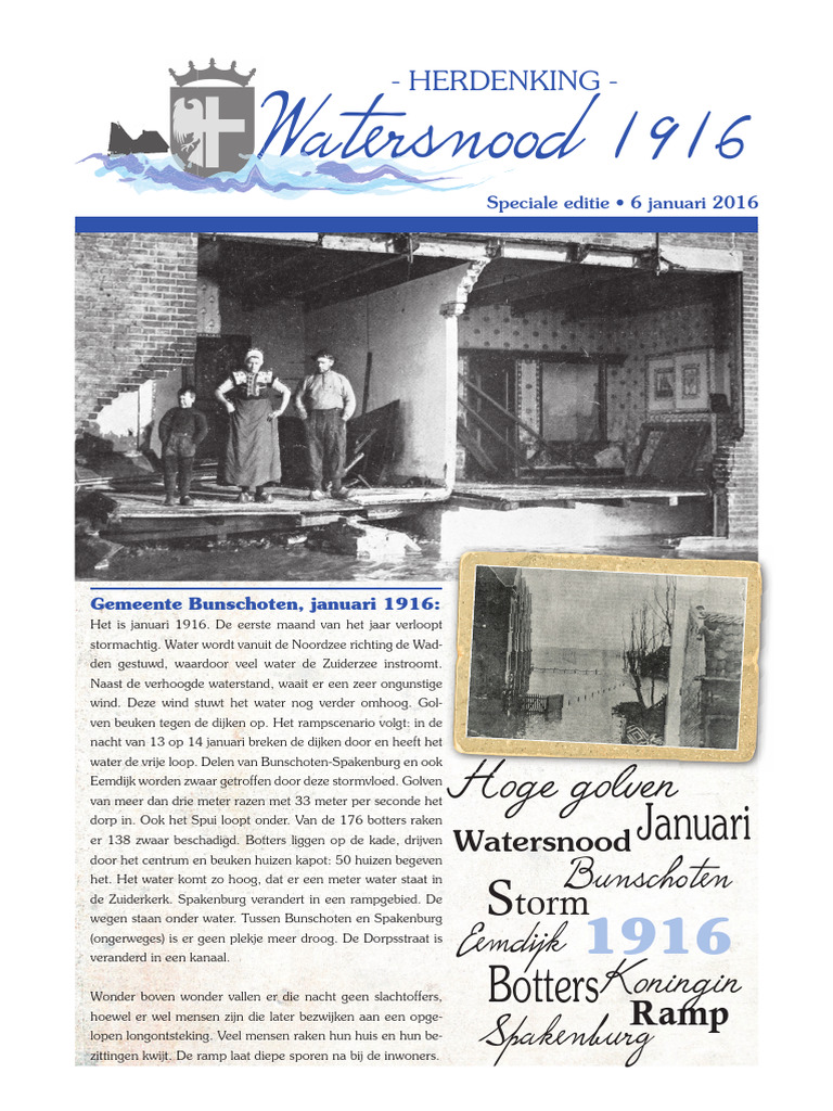 Watersnoodramp Krant | PDF