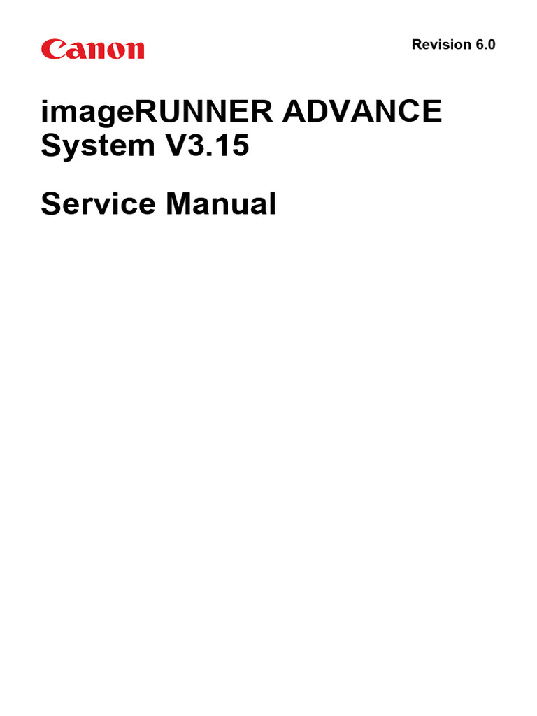 iR-ADV - System - V3.15 - en - 6.0 | PDF
