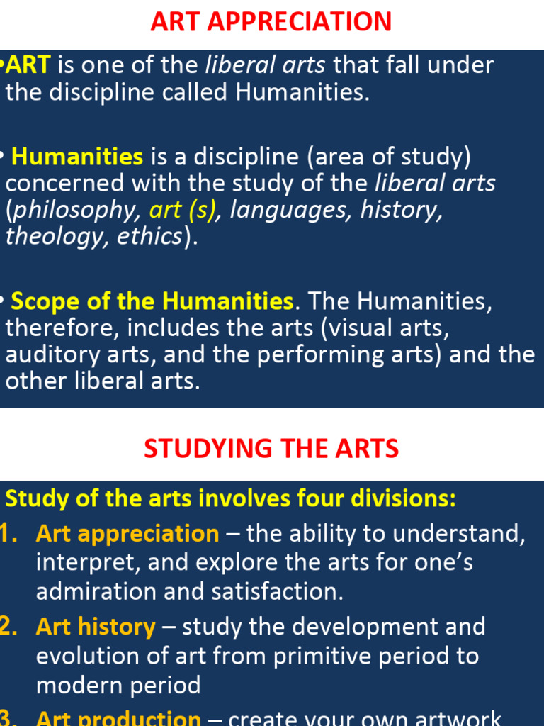 ppt2 Art | Download Free PDF | The Arts | Humanities