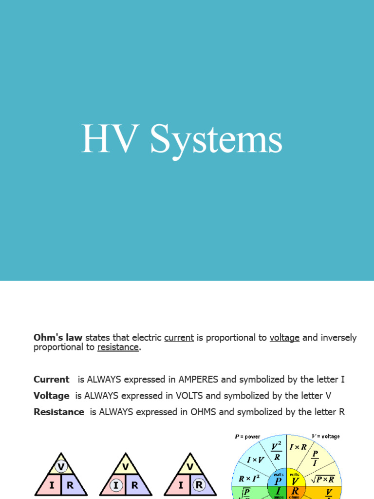 11 20 21 22 Basic Hv Theory Pdf Ac Power Insulator Electricity