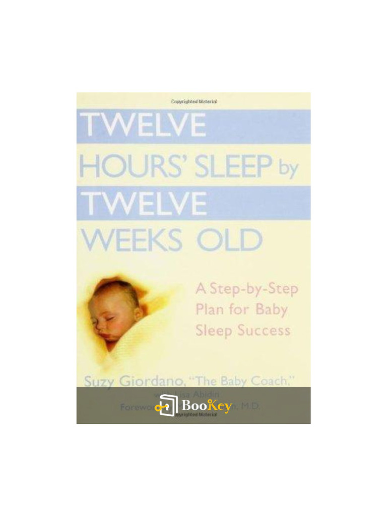 Twelve Hours' Sleep by Twelve Weeks Old | PDF
