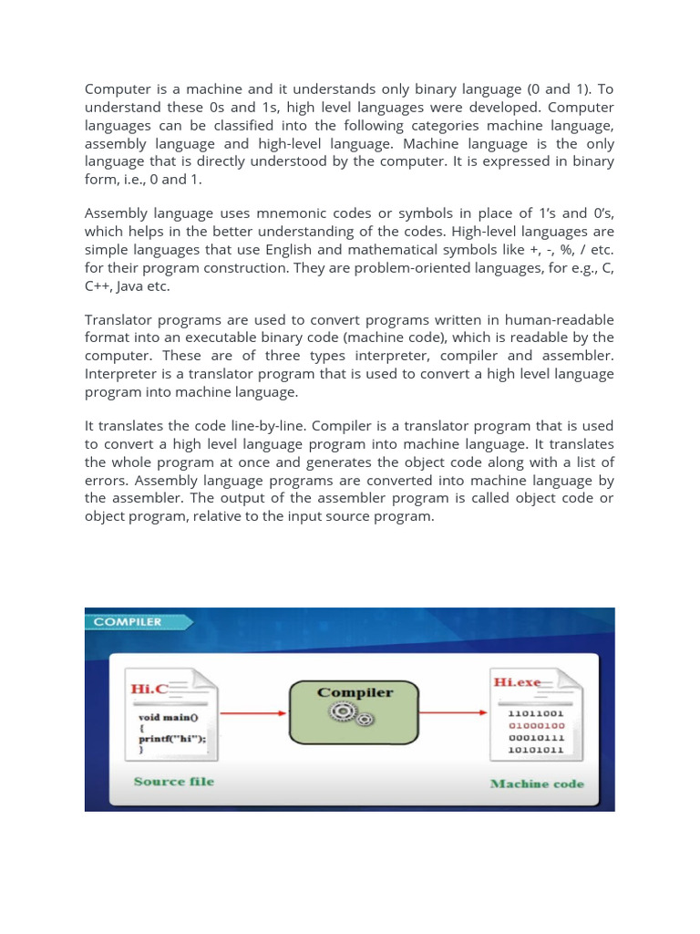 Understanding Computer Languages and Translators | PDF