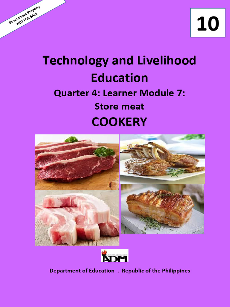 Tle 10 Cookery Q 4 Module 7 | PDF | Curing (Food Preservation ...